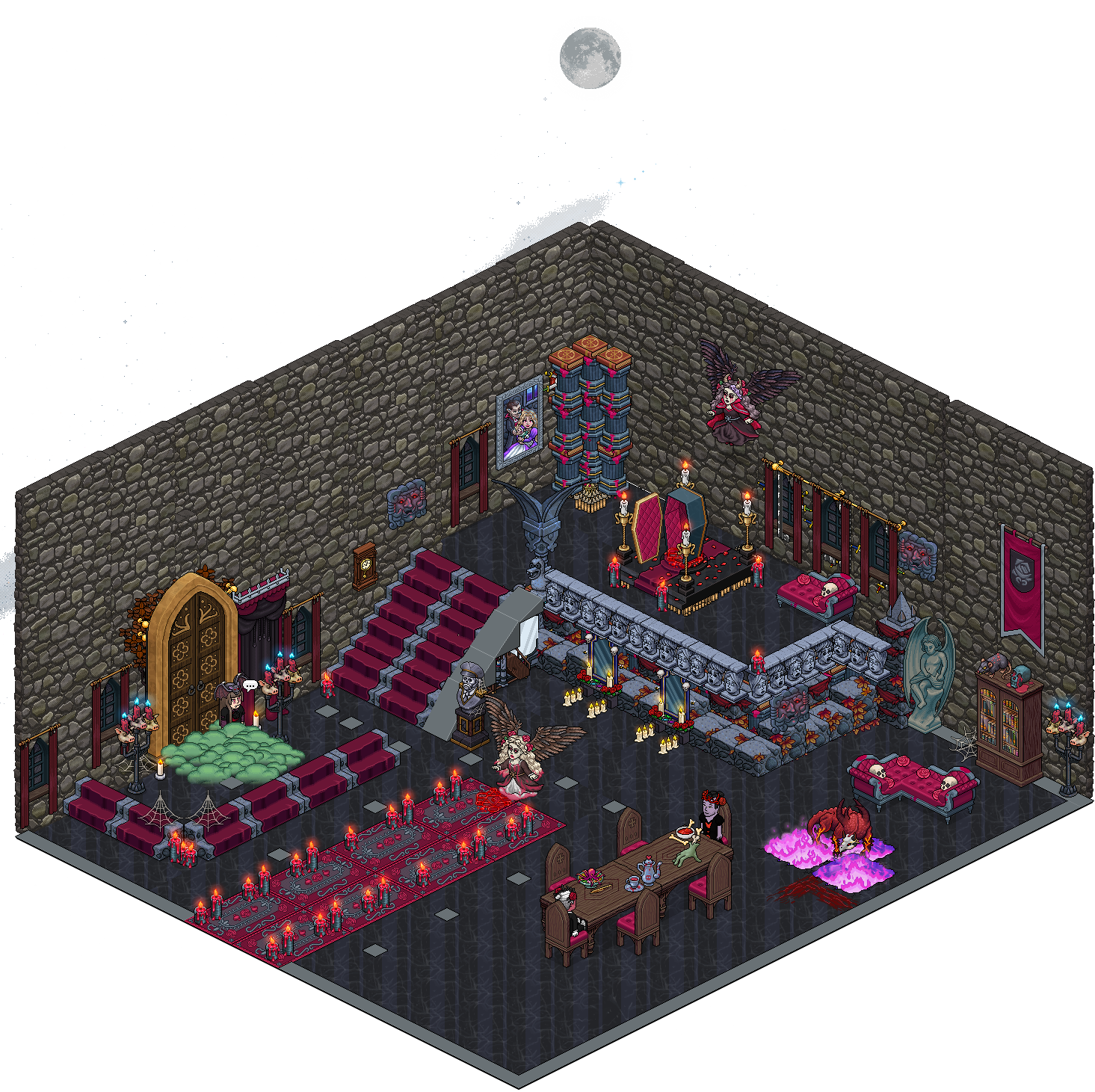HabboInHabbo - {ALL} HabboWeen - Castello di Dracula #Extra!